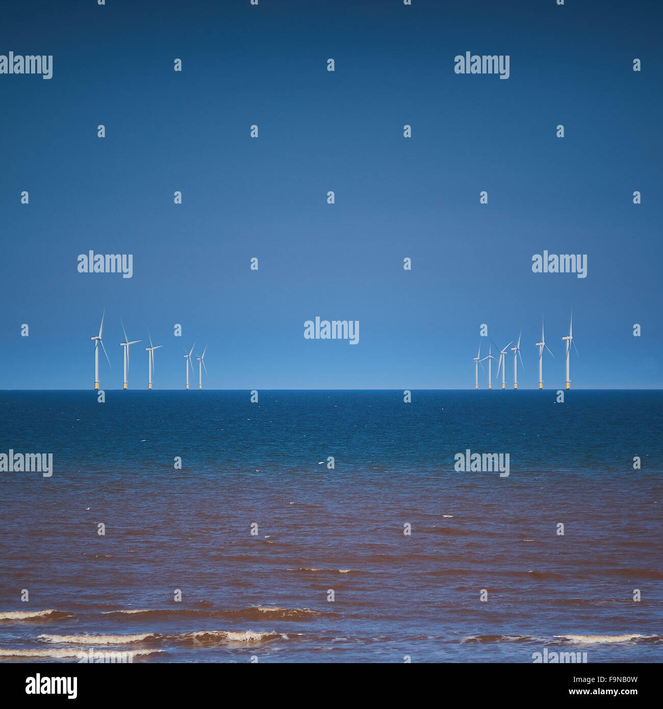 England wind farm sea not north hi-res stock photography and images - Alamy