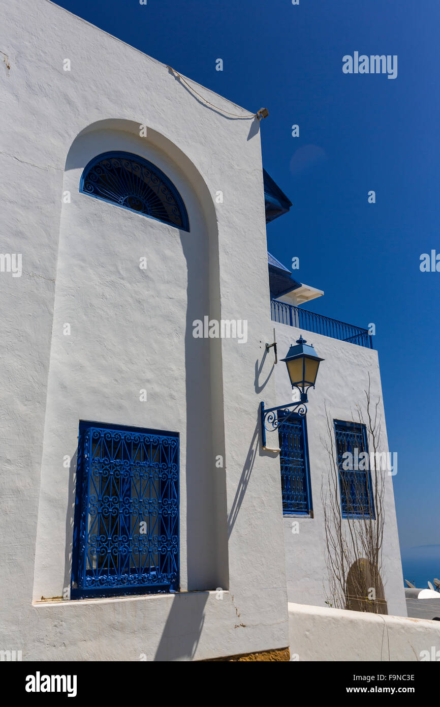 Old arabic town in Tunisia - Sidi Bu Said Stock Photo - Alamy