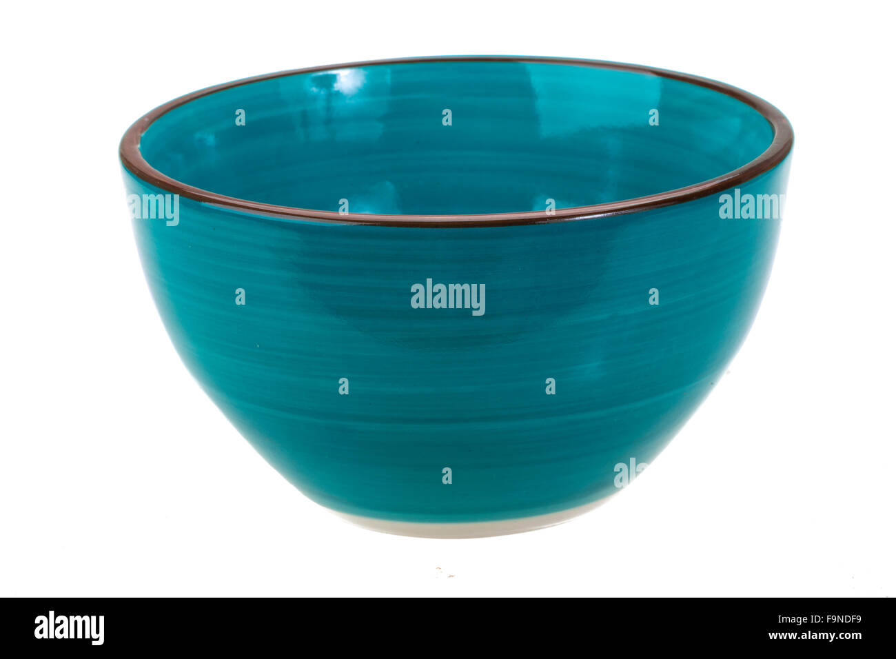 Bright ceramic bowl isolated studio macro shoot Stock Photo - Alamy