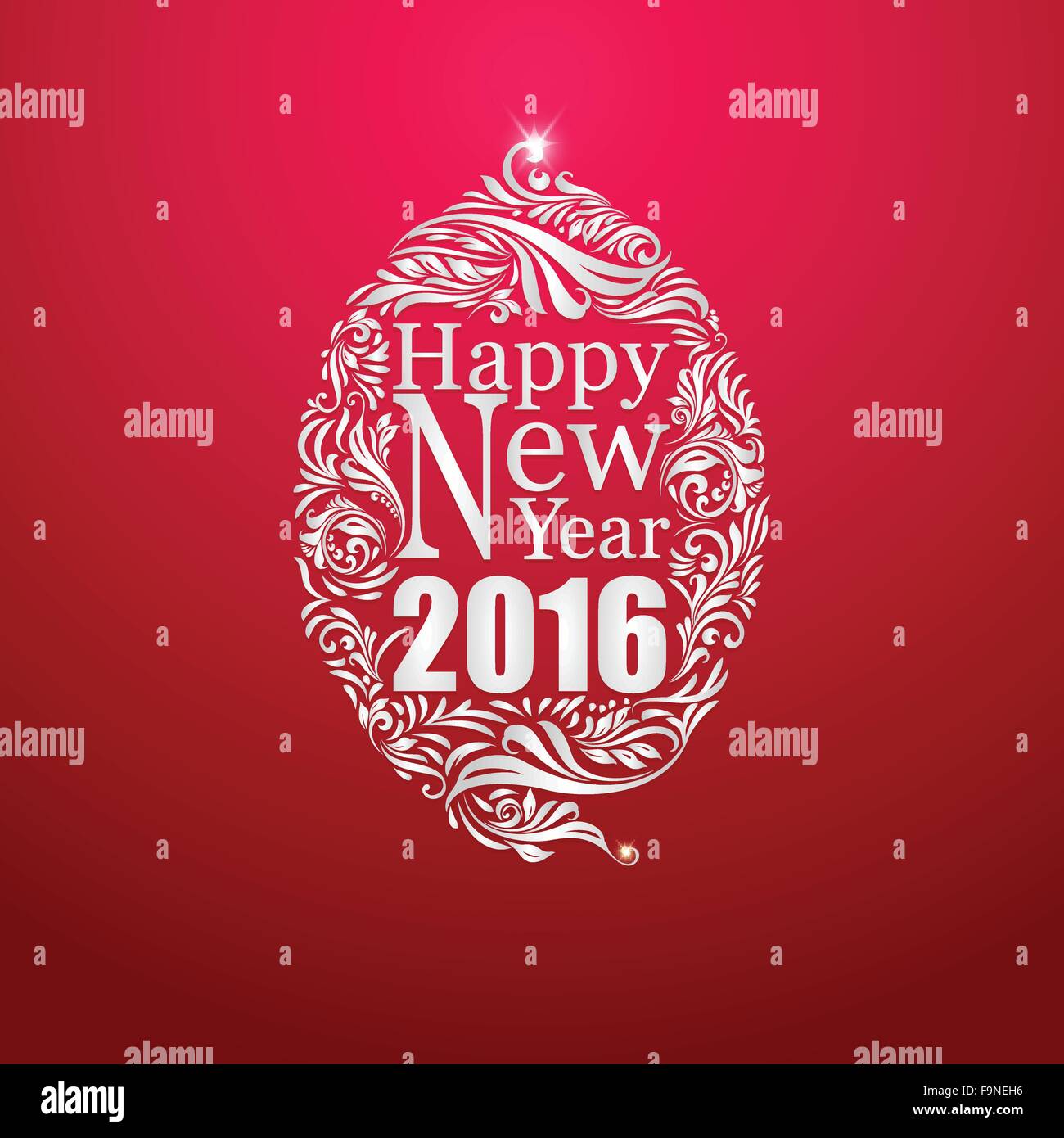 New year on pink Stock Vector Images - Alamy