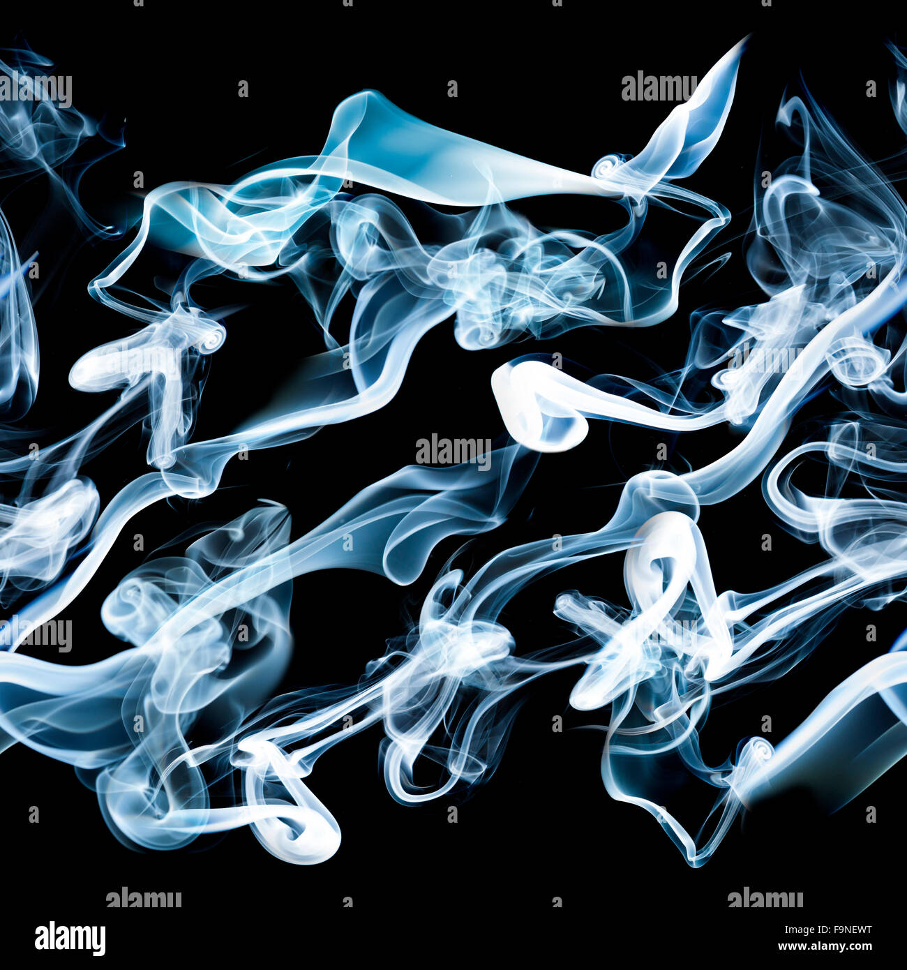 seamless repeatable wide smoke border on black Stock Photo - Alamy