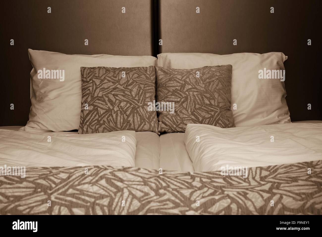 Leisure luxury double bed hi-res stock photography and images - Alamy