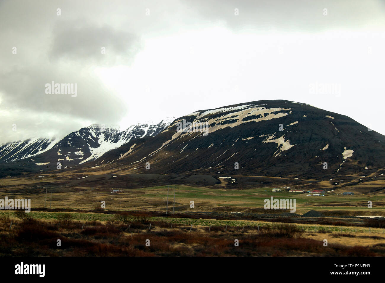 Remote landscape Northern Iceland Stock Photo - Alamy