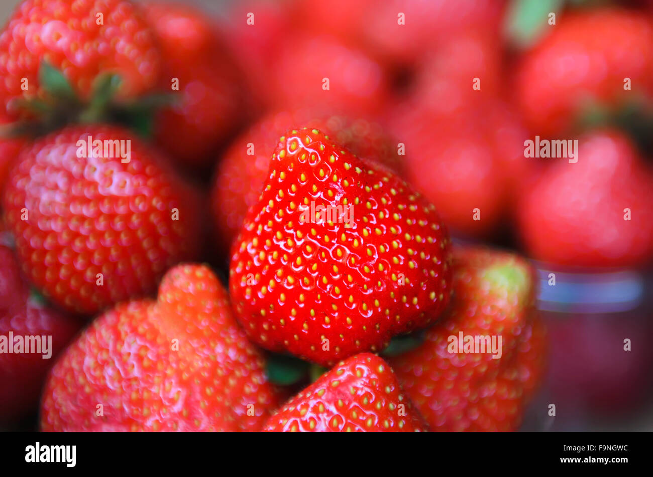 Strawberry at market Stock Photo - Alamy