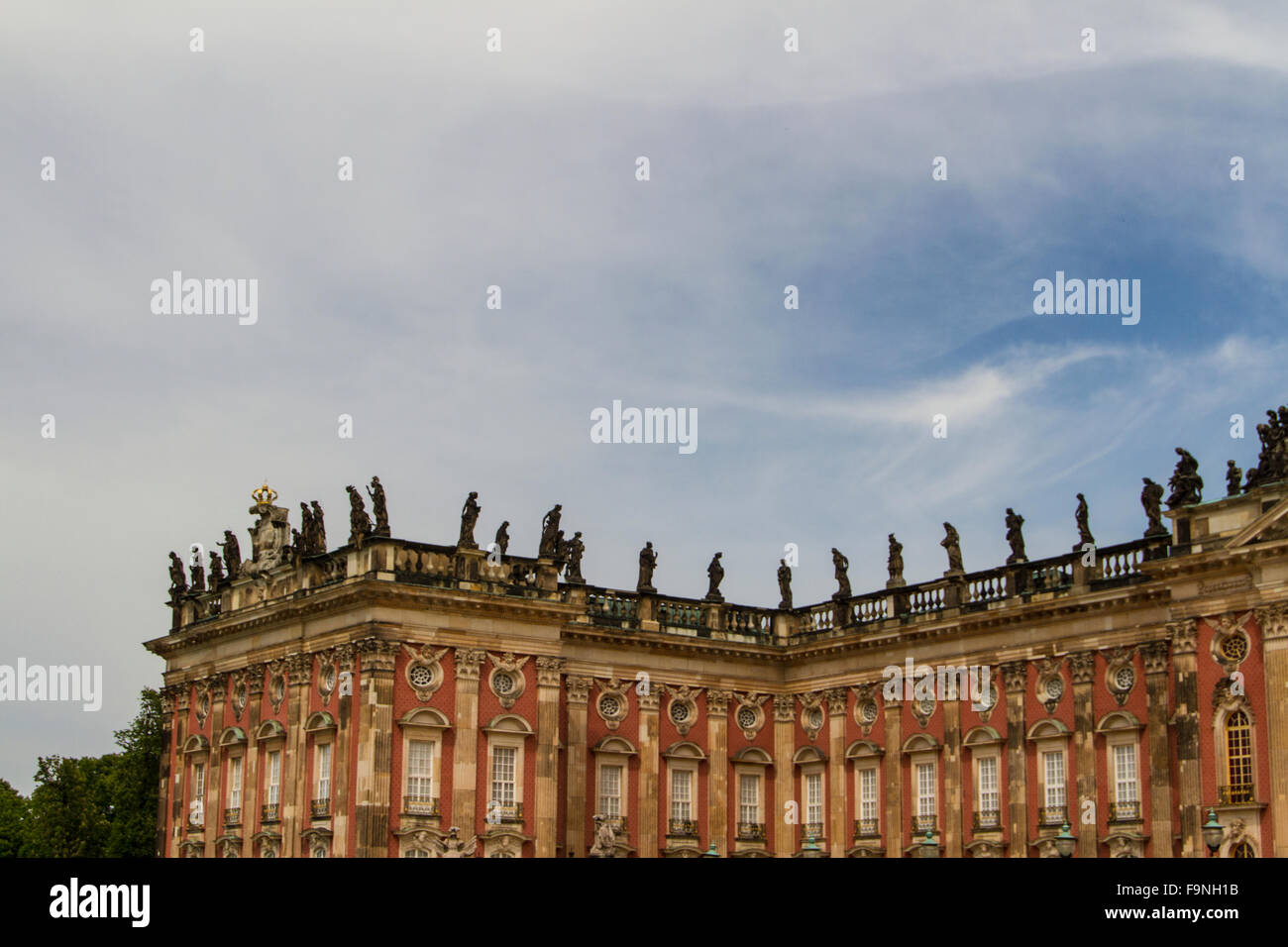The New Palace of Sanssouci royal park in Potsdam, Germany Stock Photo ...