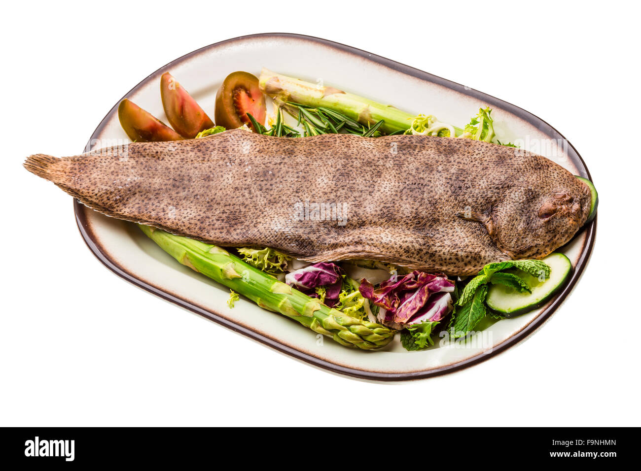 Fish Dover sole Stock Photo - Alamy