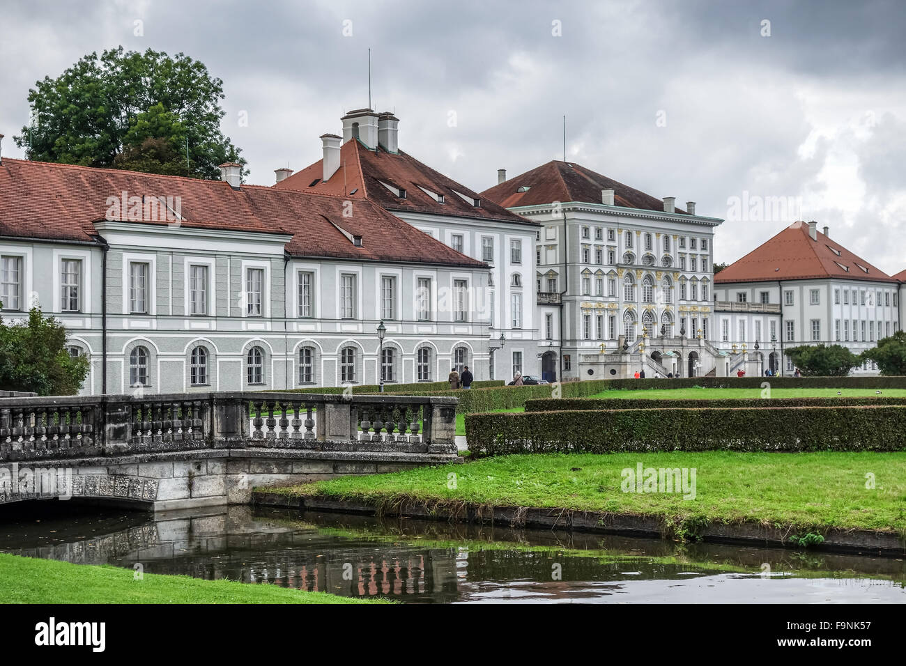 Nymphenburg Palace near Munich Germany Stock Photo - Alamy