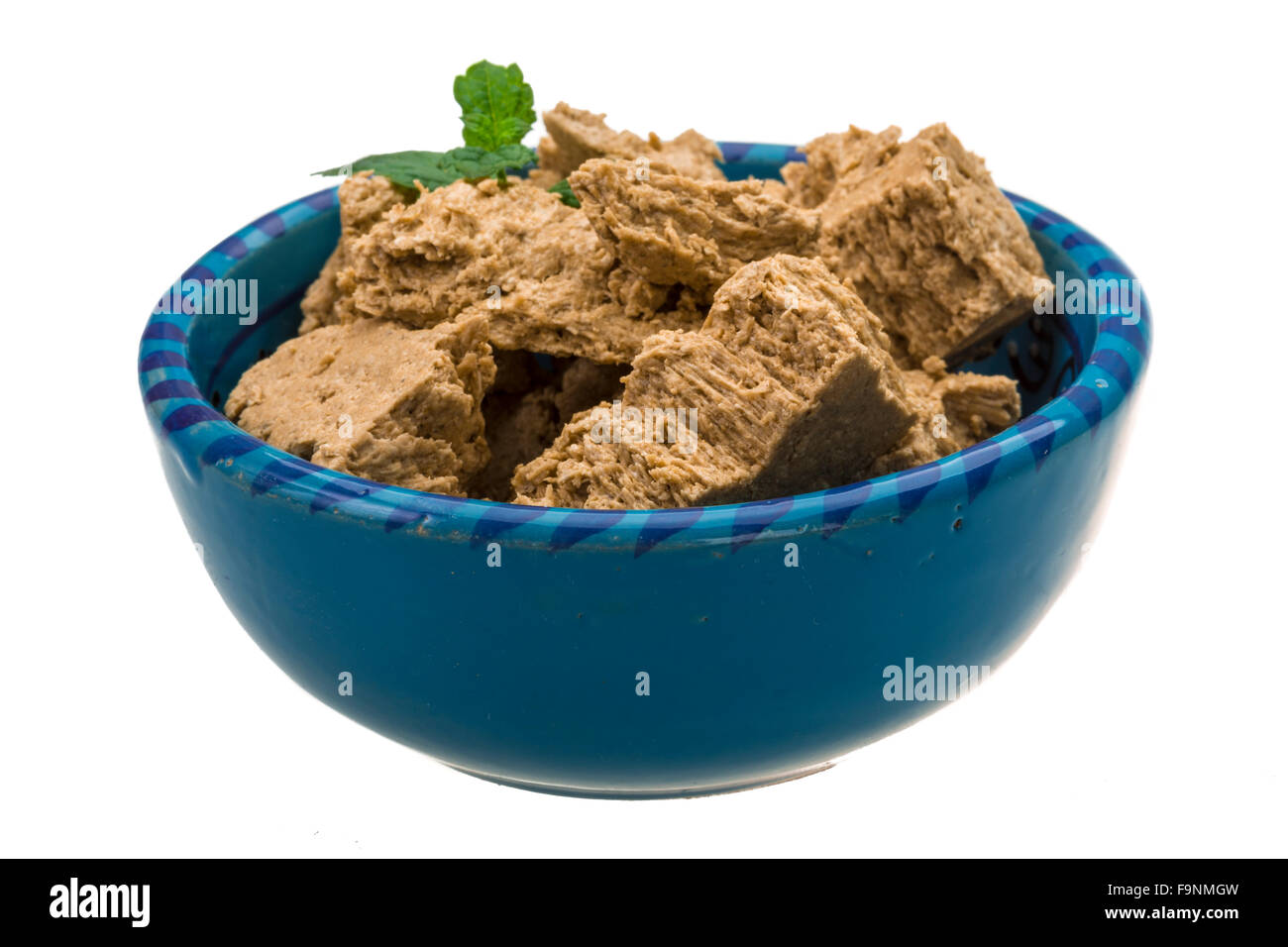 Sunflower Halva isolated studio macro shoot Stock Photo - Alamy