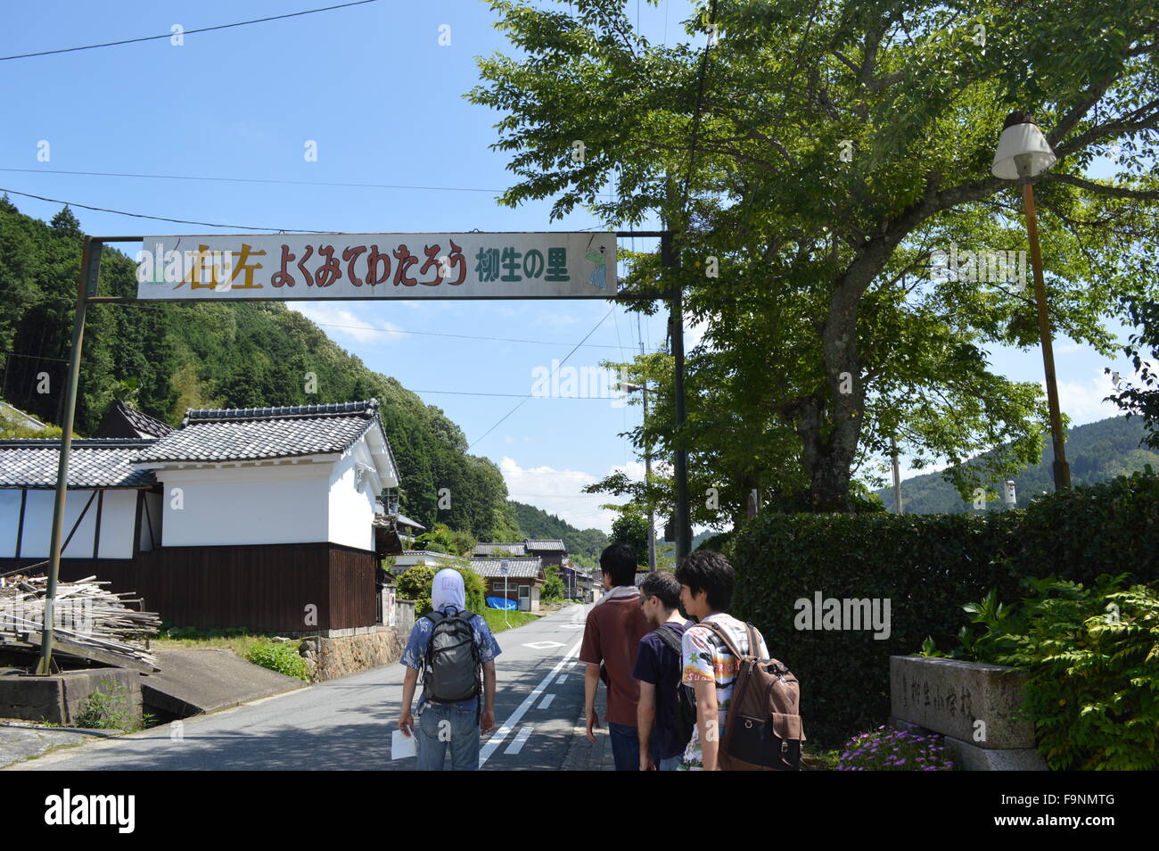 Green agriculture field in a hilly village of Japan Stock Photo - Alamy