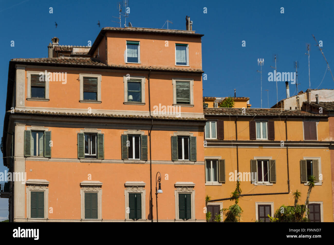 Rome, Italy. Typical architectural details of the old city Stock Photo ...