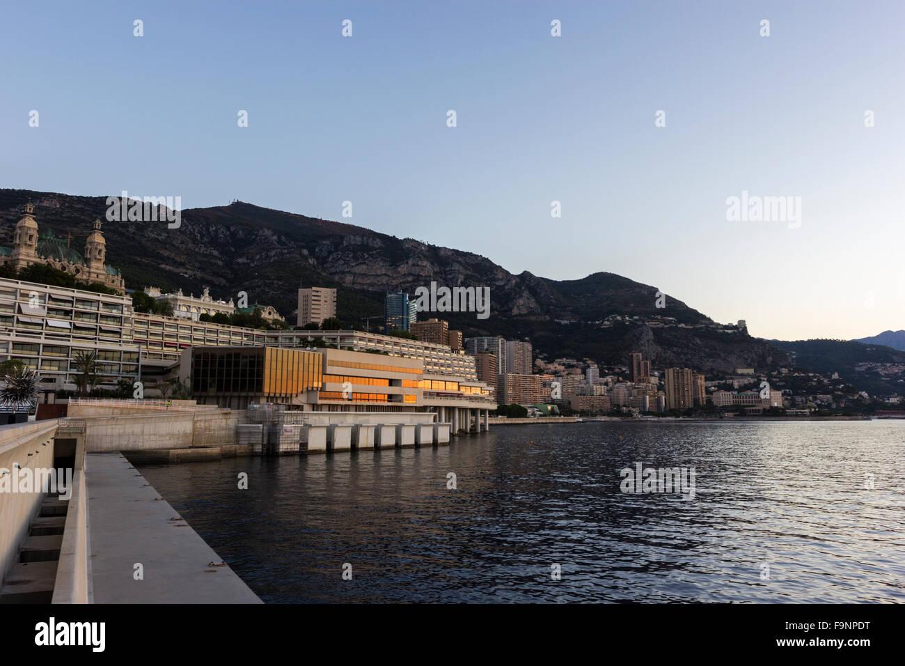 Monte Carlo in Monaco in the morning Stock Photo - Alamy