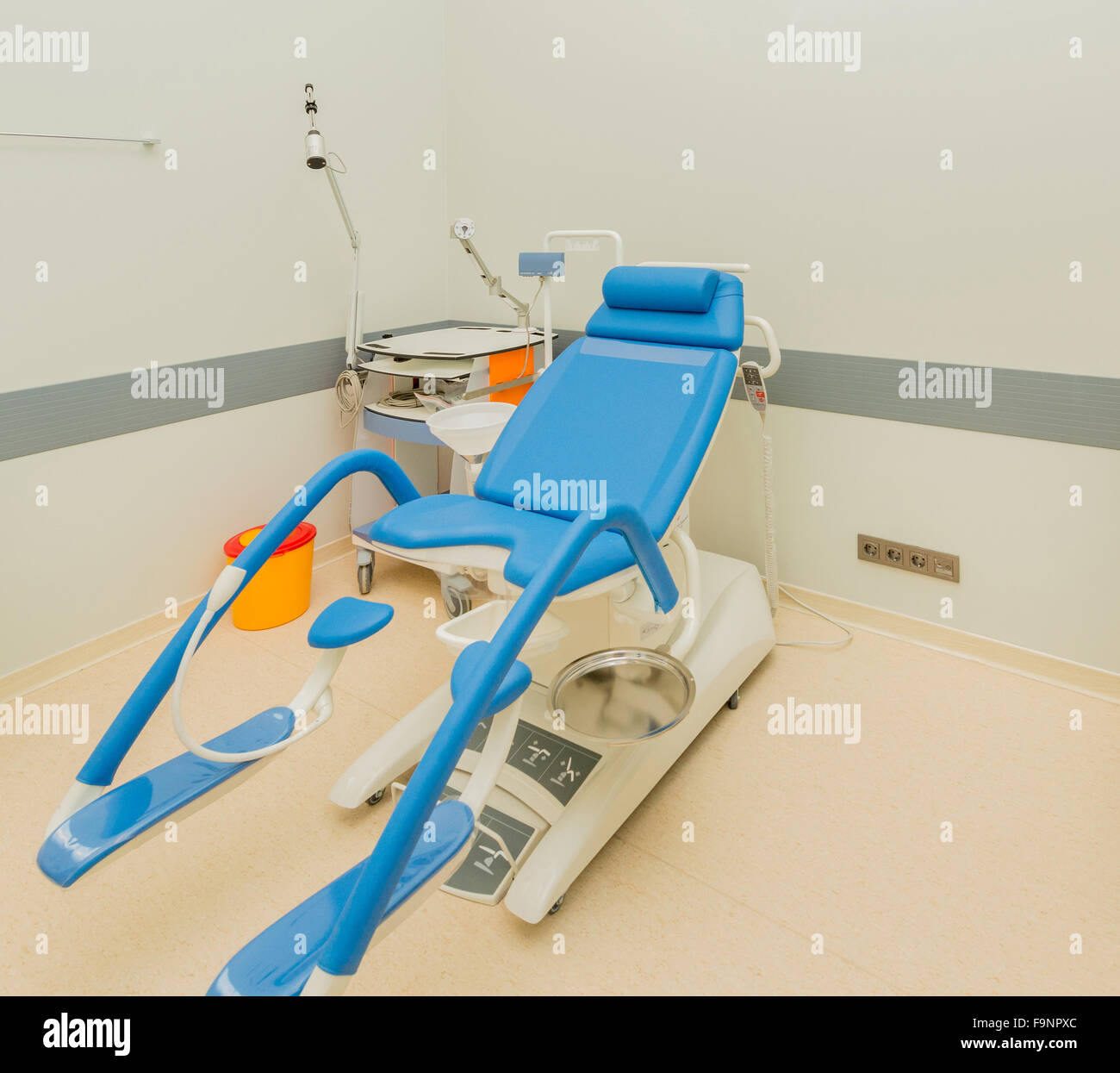 Gynecology room in the hospital Stock Photo - Alamy