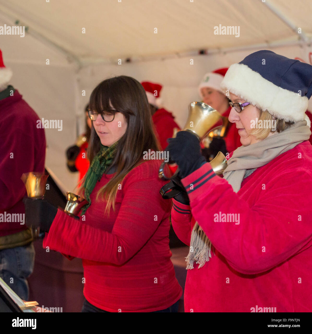 Hand bell ringers hi-res stock photography and images - Alamy