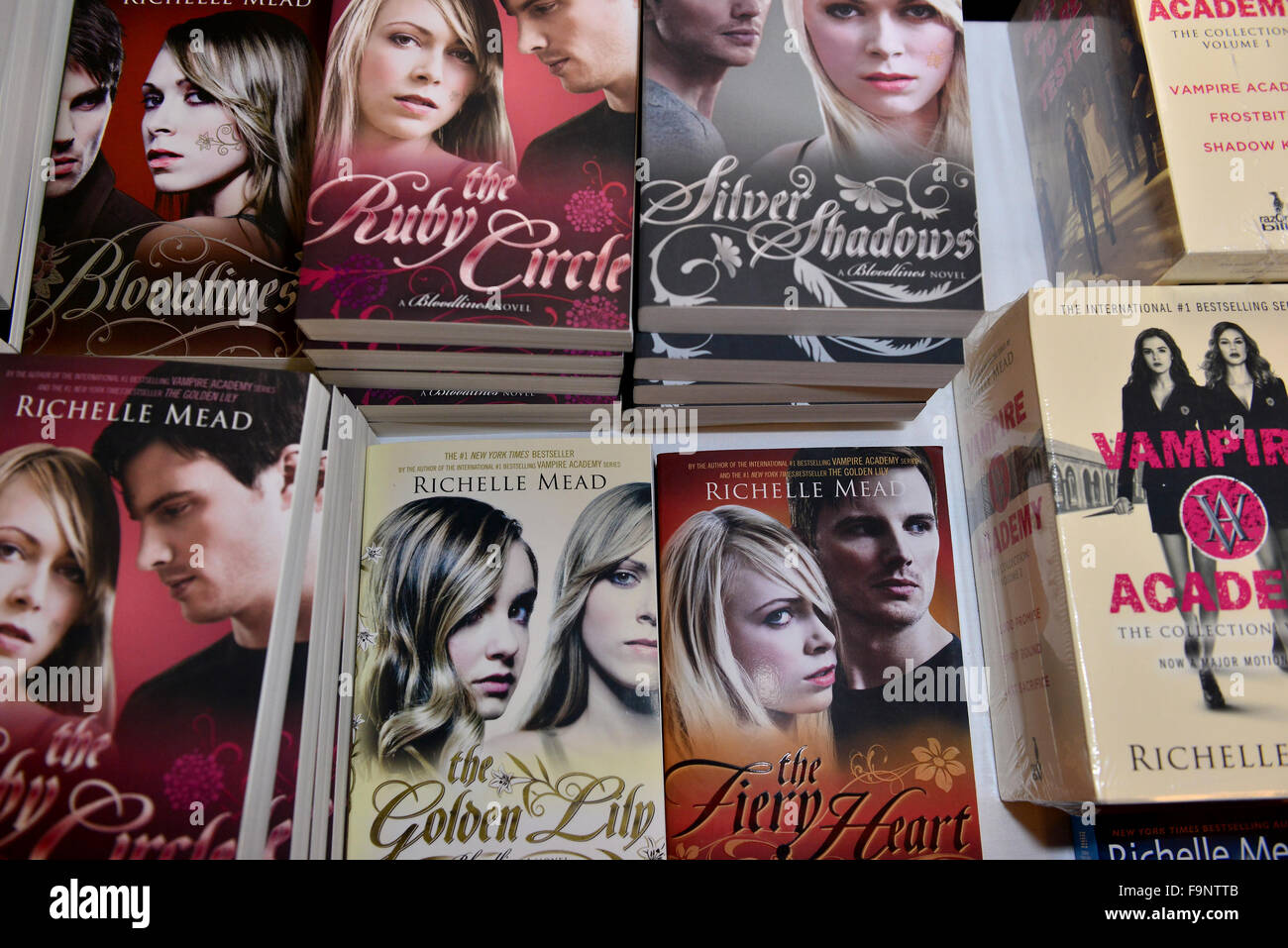 Bestselling American fantasy author, Richelle Mead signing of her new ...