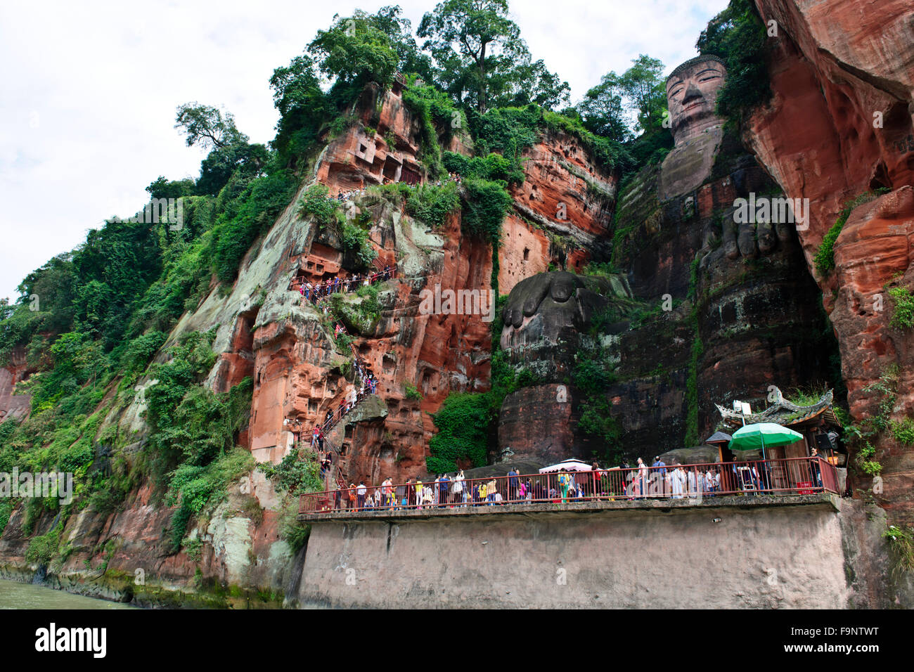 Including leshan giant buddha scenic area hi-res stock photography and ...