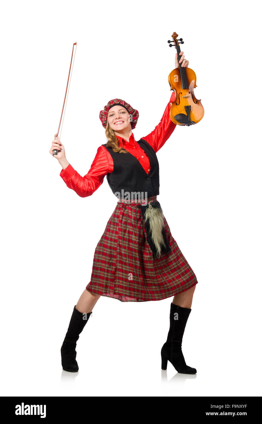 Musical violin irish fiddler celtic hi-res stock photography and images ...