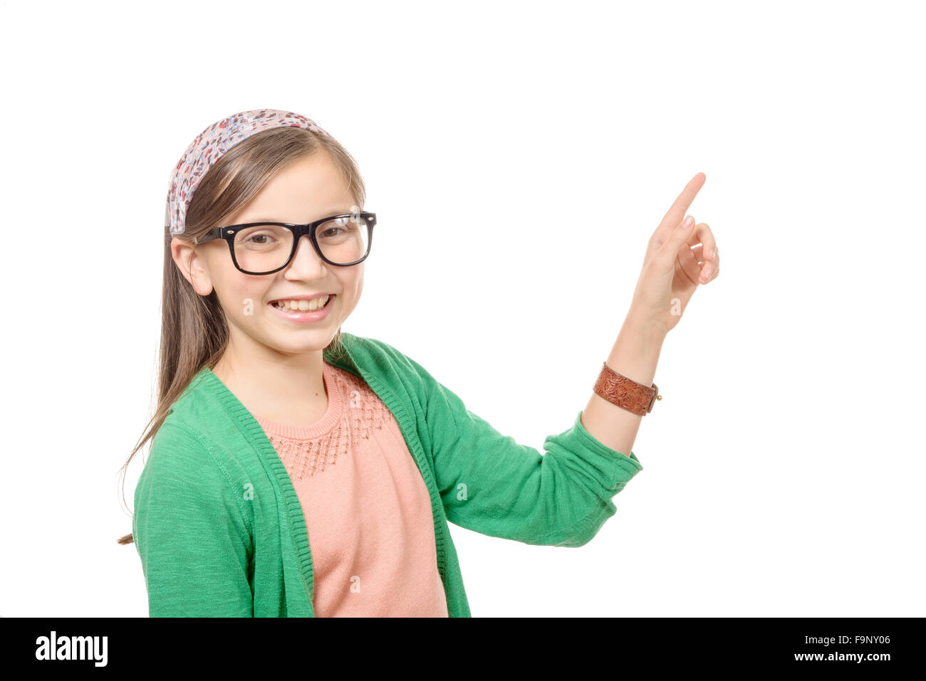 One finger pointed hi-res stock photography and images - Alamy