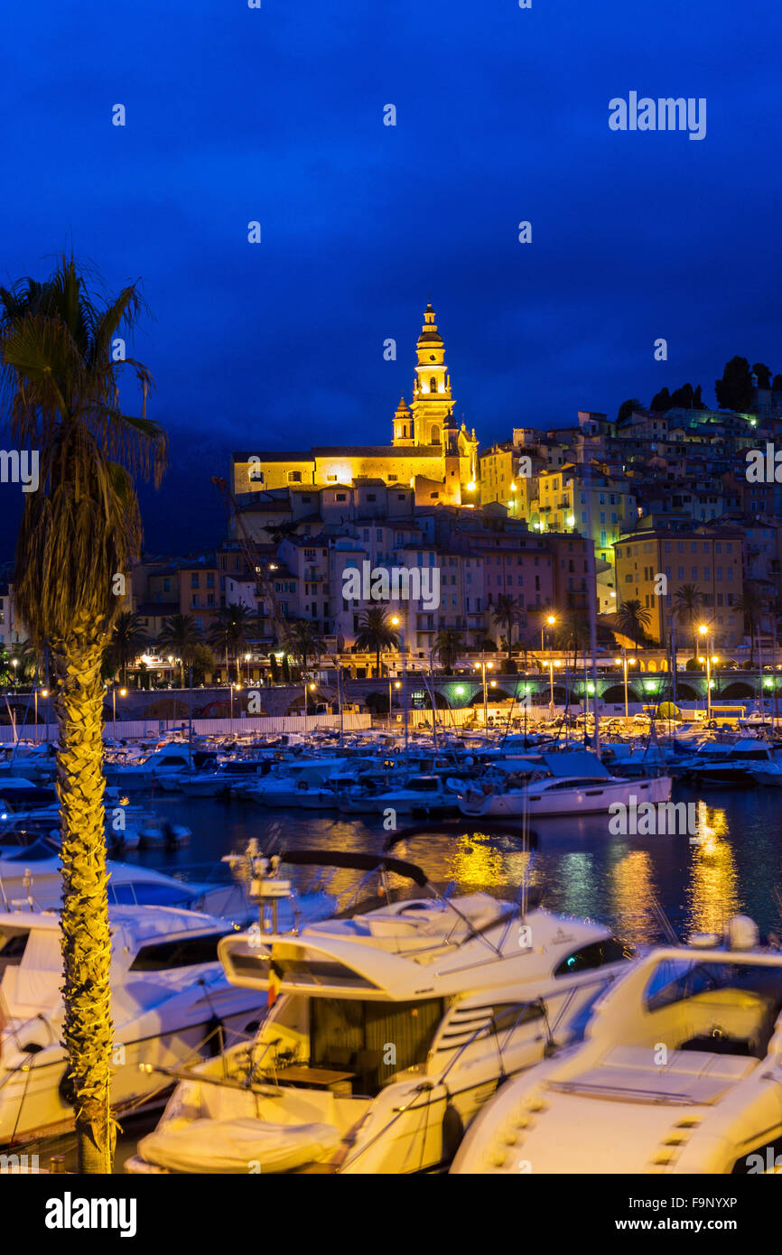 Harbor of menton hi-res stock photography and images - Alamy