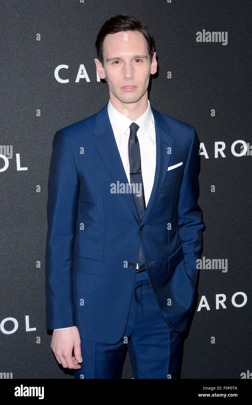 Carol New York Premiere - Red Carpet Arrivals Featuring: Cory Michael ...