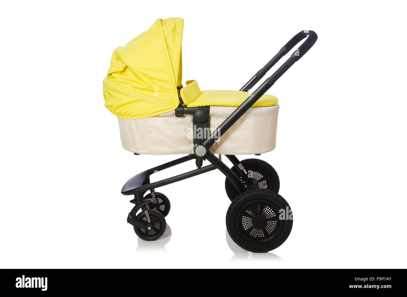 Child pram isolated on the white background Stock Photo - Alamy