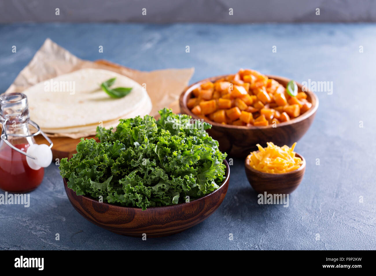 Vegetable quesadillas sweet potato hi-res stock photography and images ...