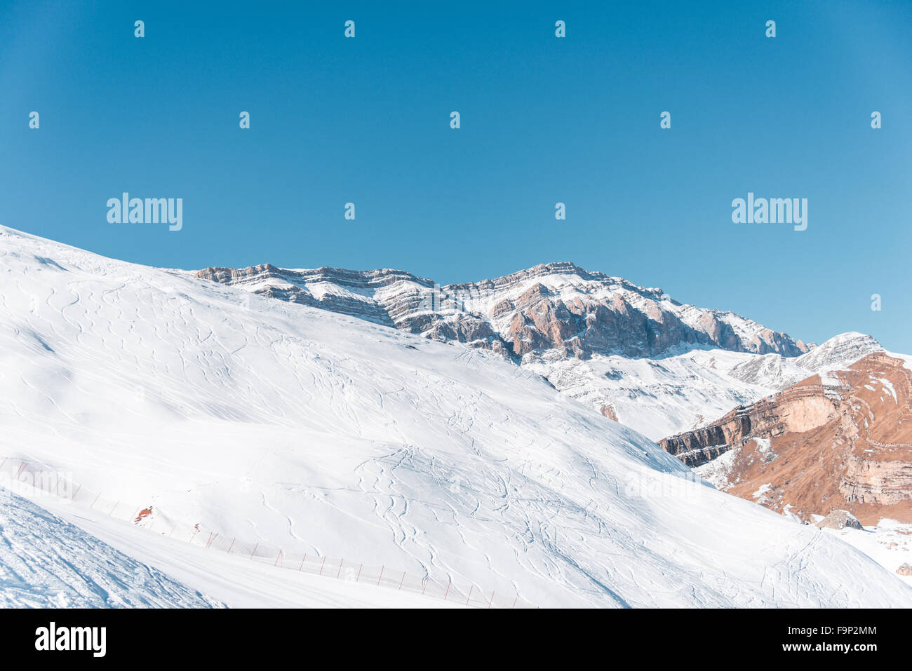 Winter mountains in Gusar region of Azerbaijan Stock Photo - Alamy