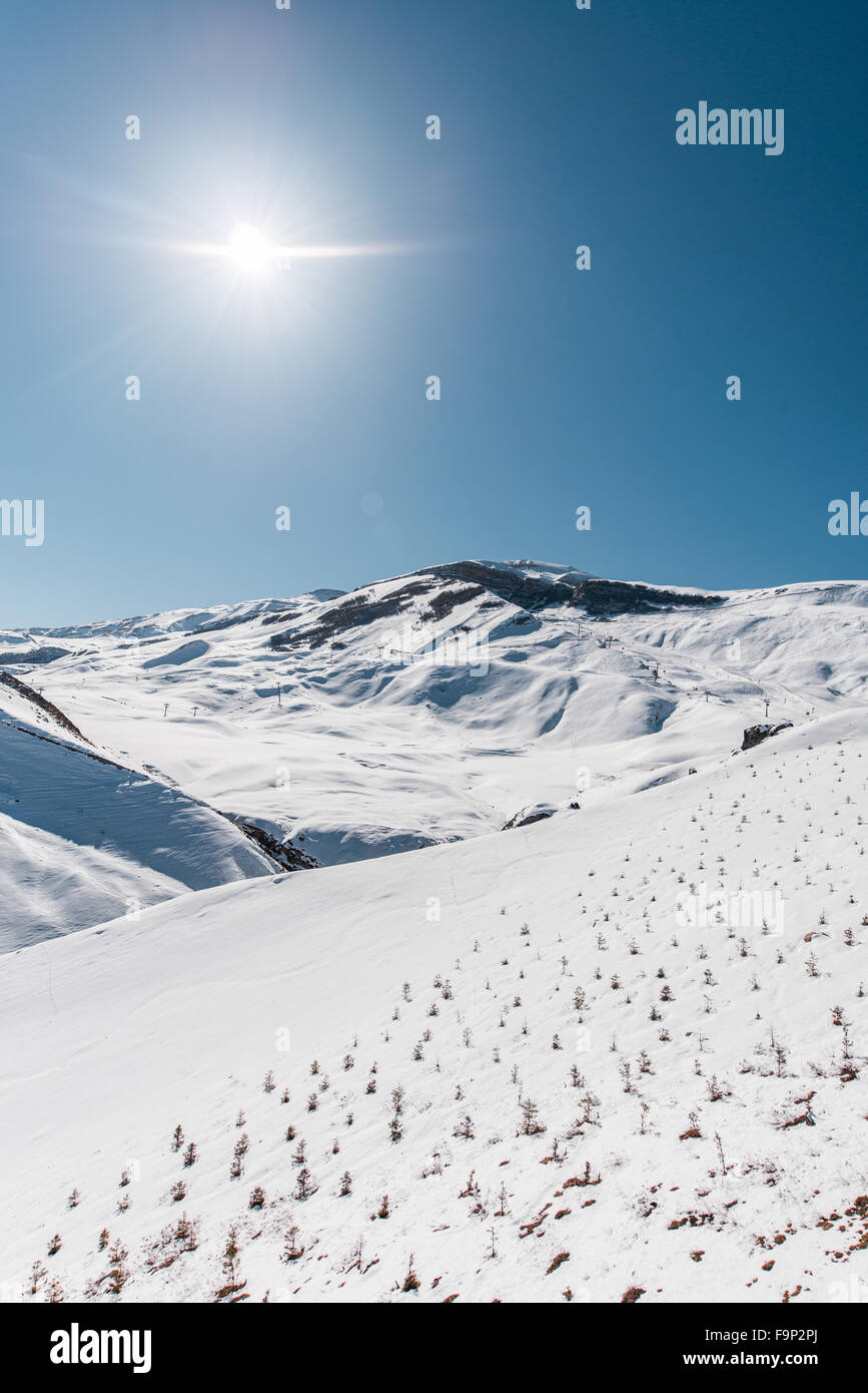 Winter mountains in Gusar region of Azerbaijan Stock Photo - Alamy