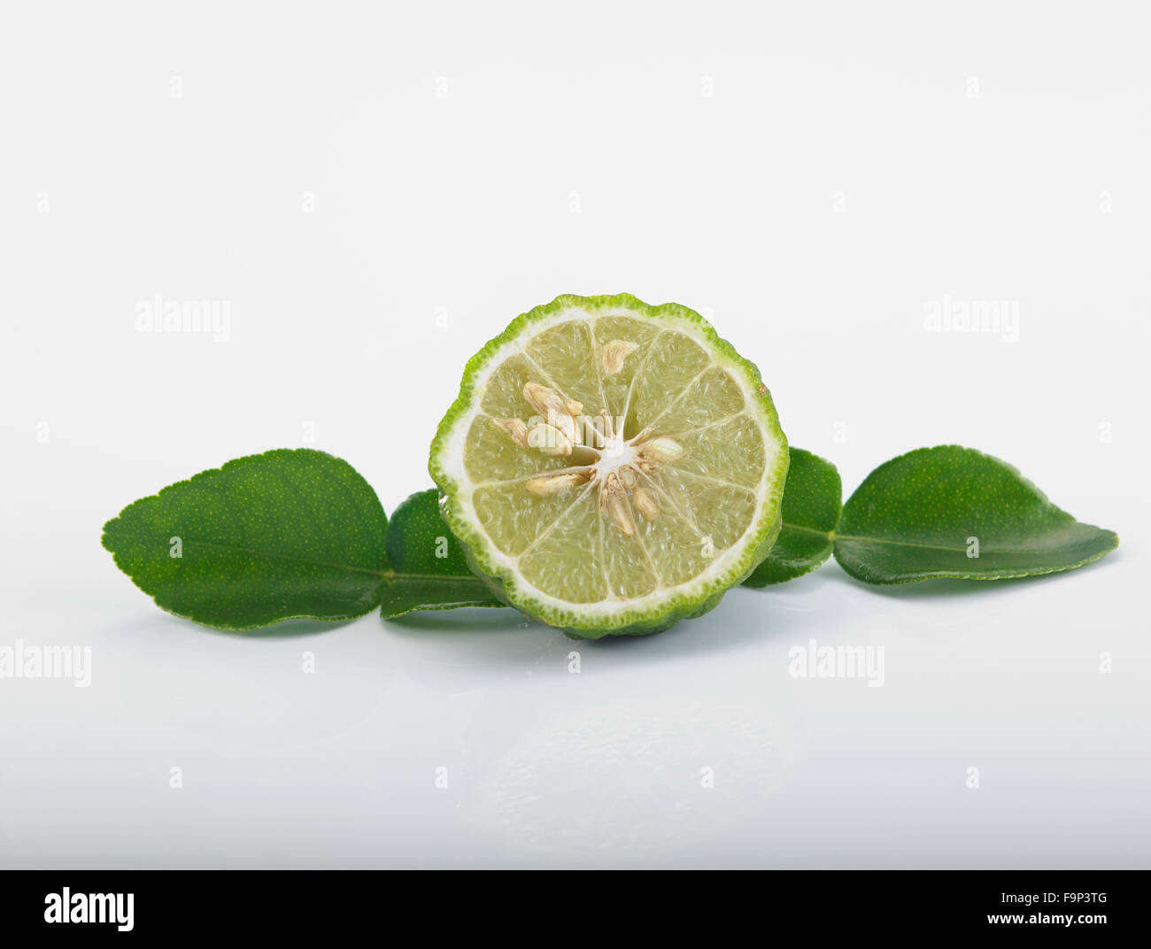 bergamot kaffir lime leaves herb fresh ingredient food asian thailand ...