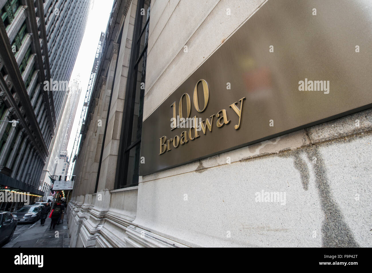 Broadway street sign in New York Stock Photo - Alamy