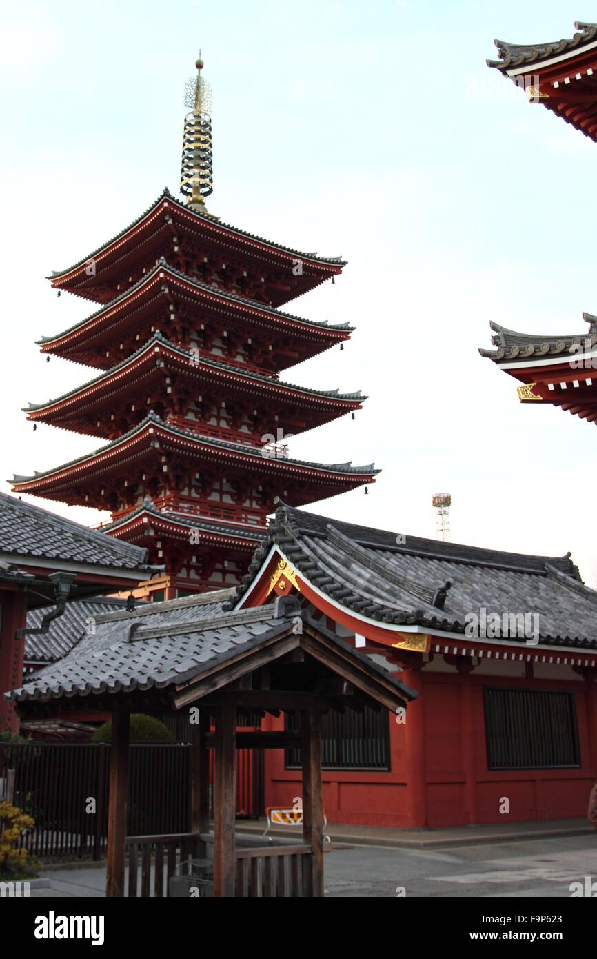 Sensoji is one of most popular temples in Tokyo Japan Stock Photo - Alamy