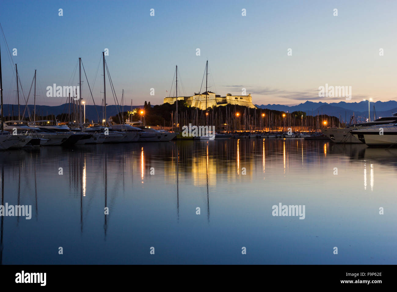 Fort Carre in Antibes in France in the morning Stock Photo - Alamy