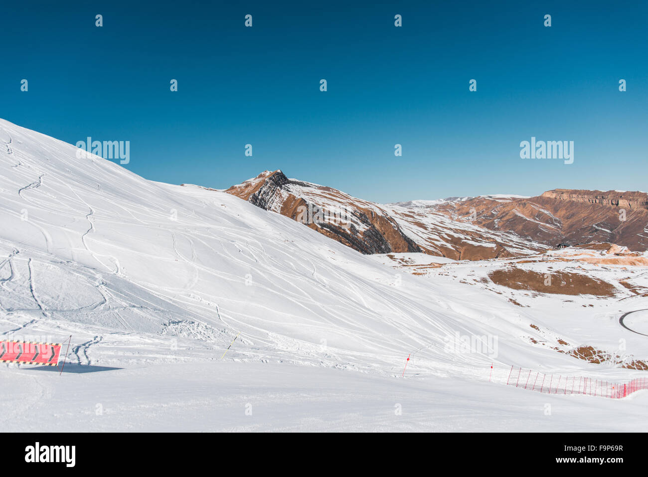 Winter mountains in Gusar region of Azerbaijan Stock Photo - Alamy