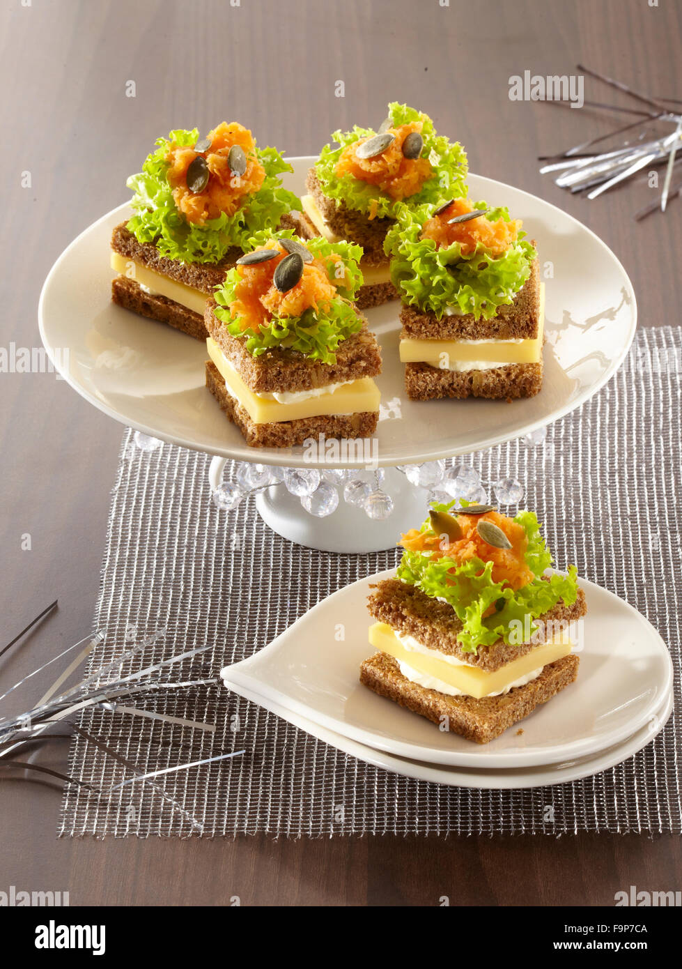 Pumpkin canapes High Resolution Stock Photography and Images - Alamy