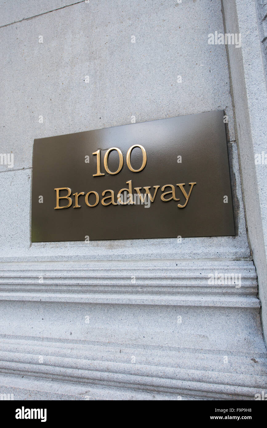 Broadway street sign in New York Stock Photo - Alamy
