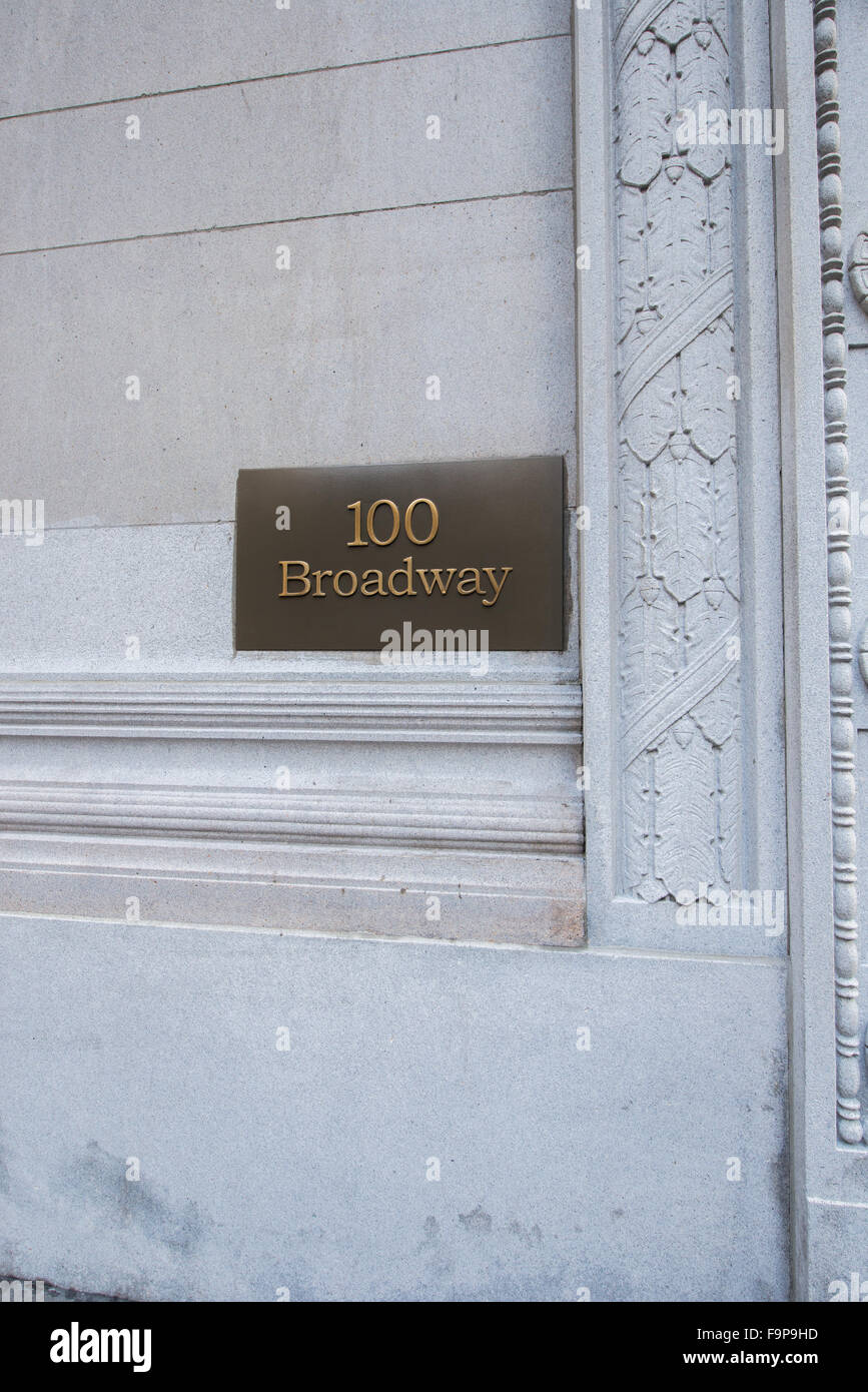 Broadway street sign in New York Stock Photo - Alamy