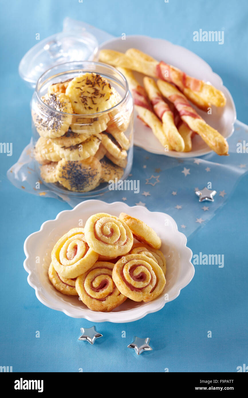 Bacon cheese biscuits hi-res stock photography and images - Alamy