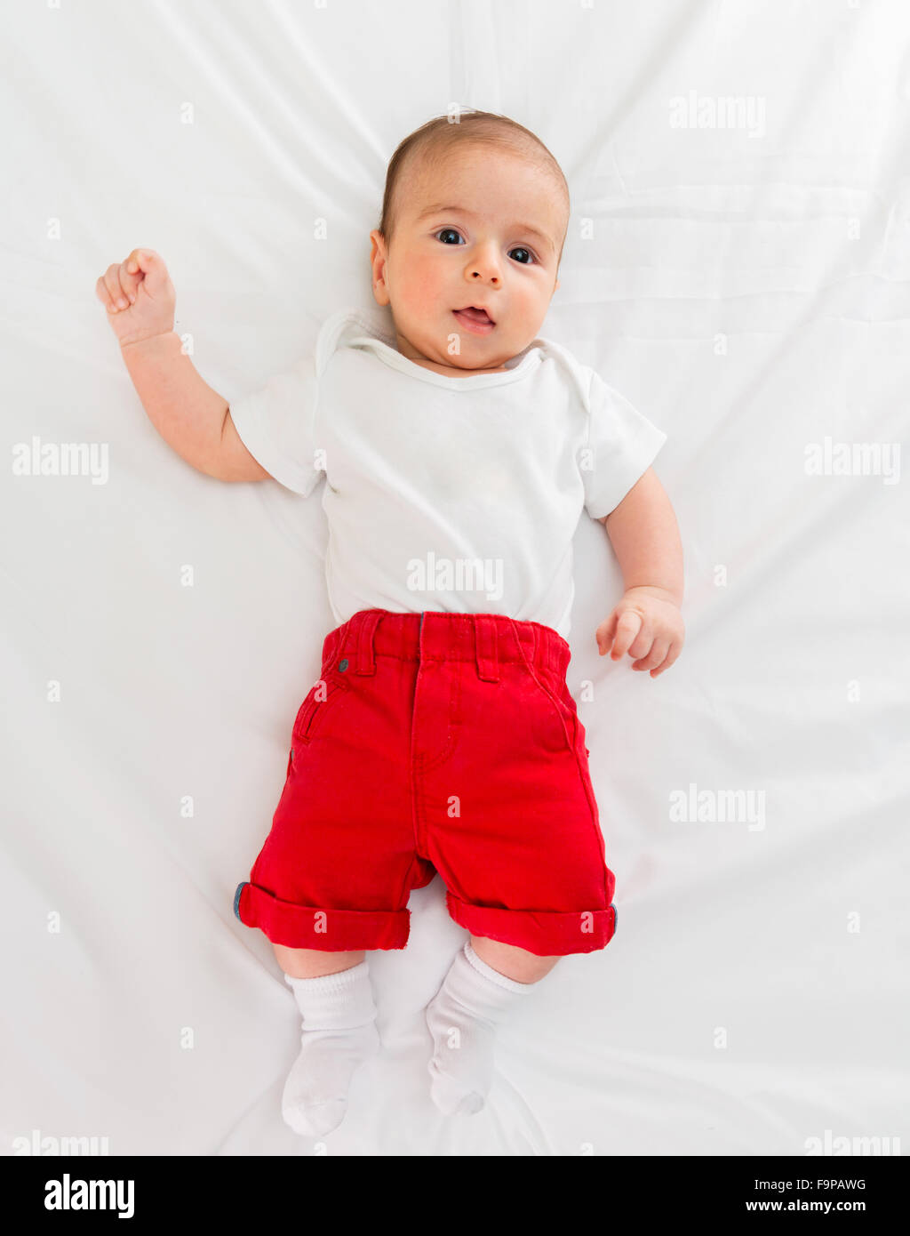 Small baby in childhood concept Stock Photo - Alamy