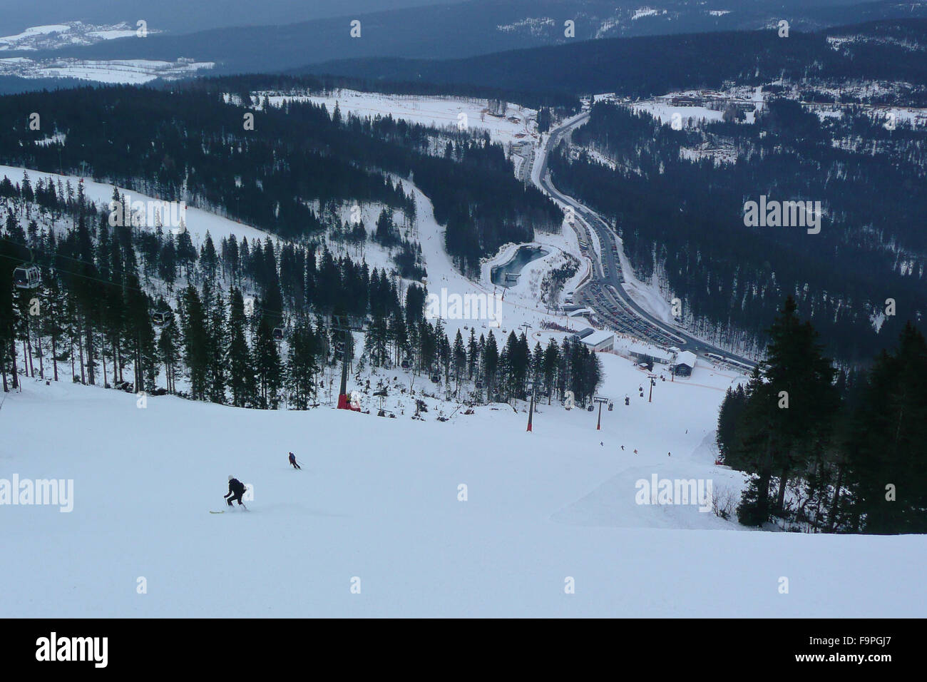 Arber ski resort hi-res stock photography and images - Alamy