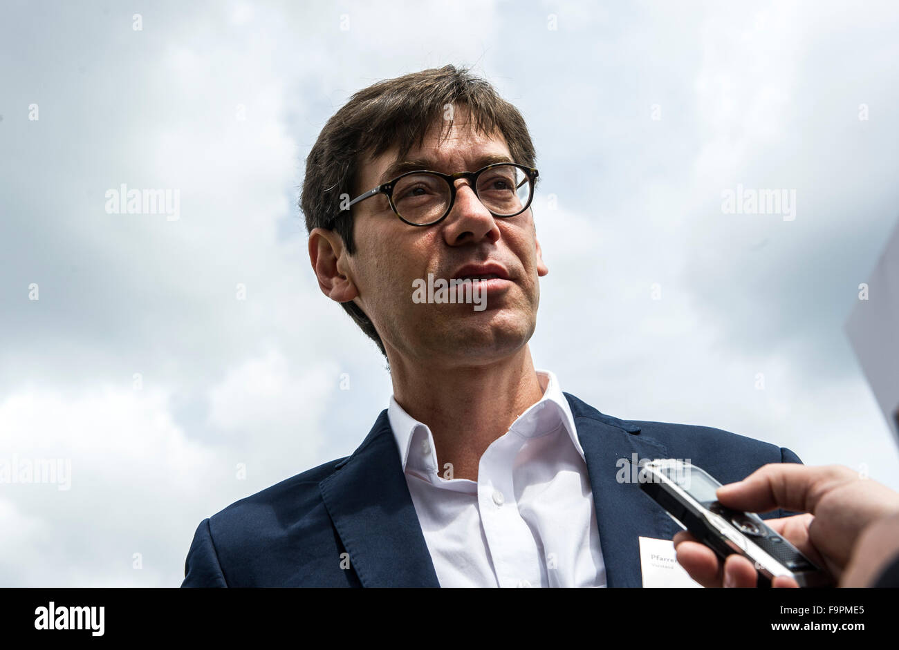 Roland Stolte, member of the board of the association for the prayer ...