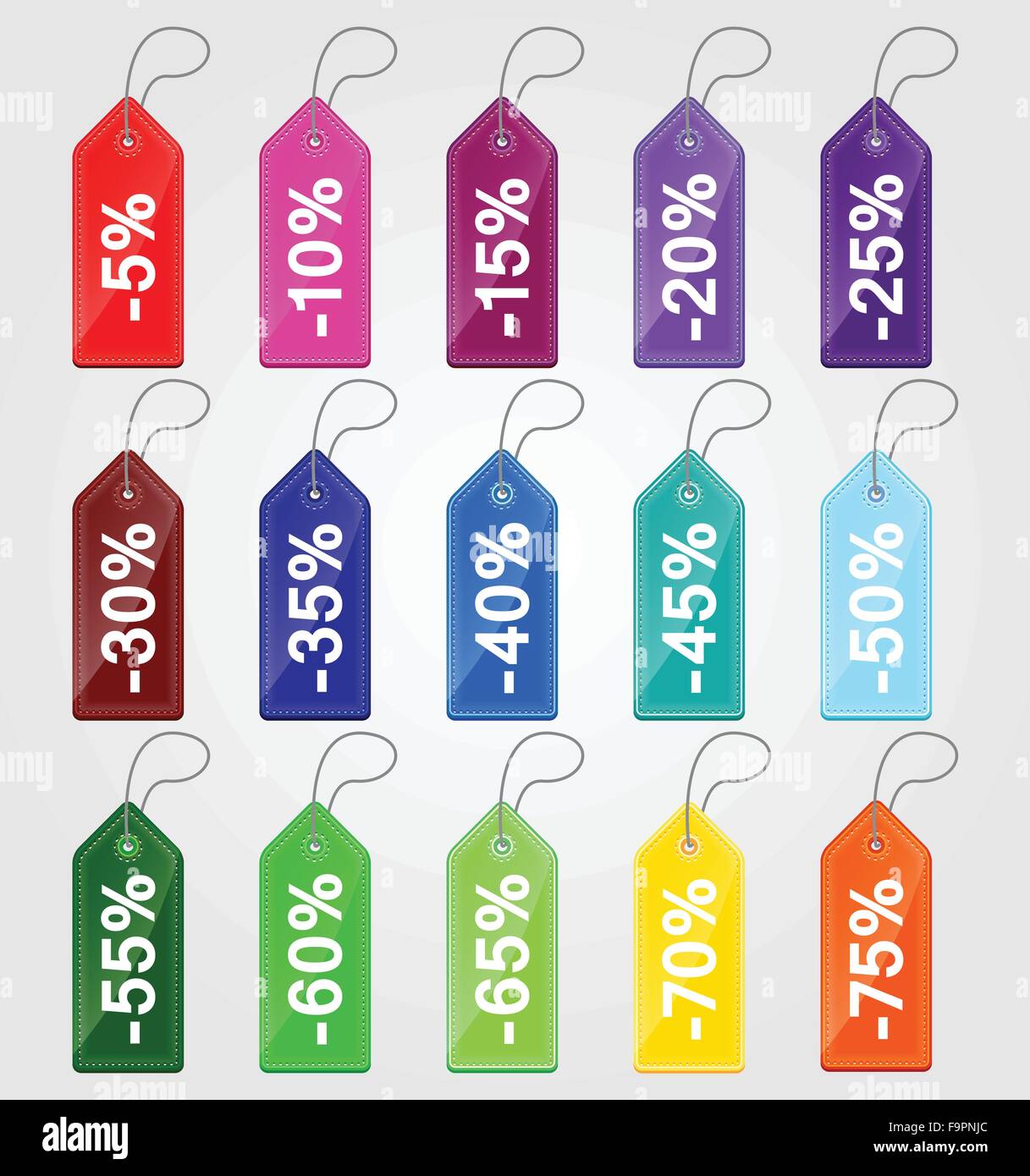 Seameless vector colored price tags Stock Vector Image & Art - Alamy