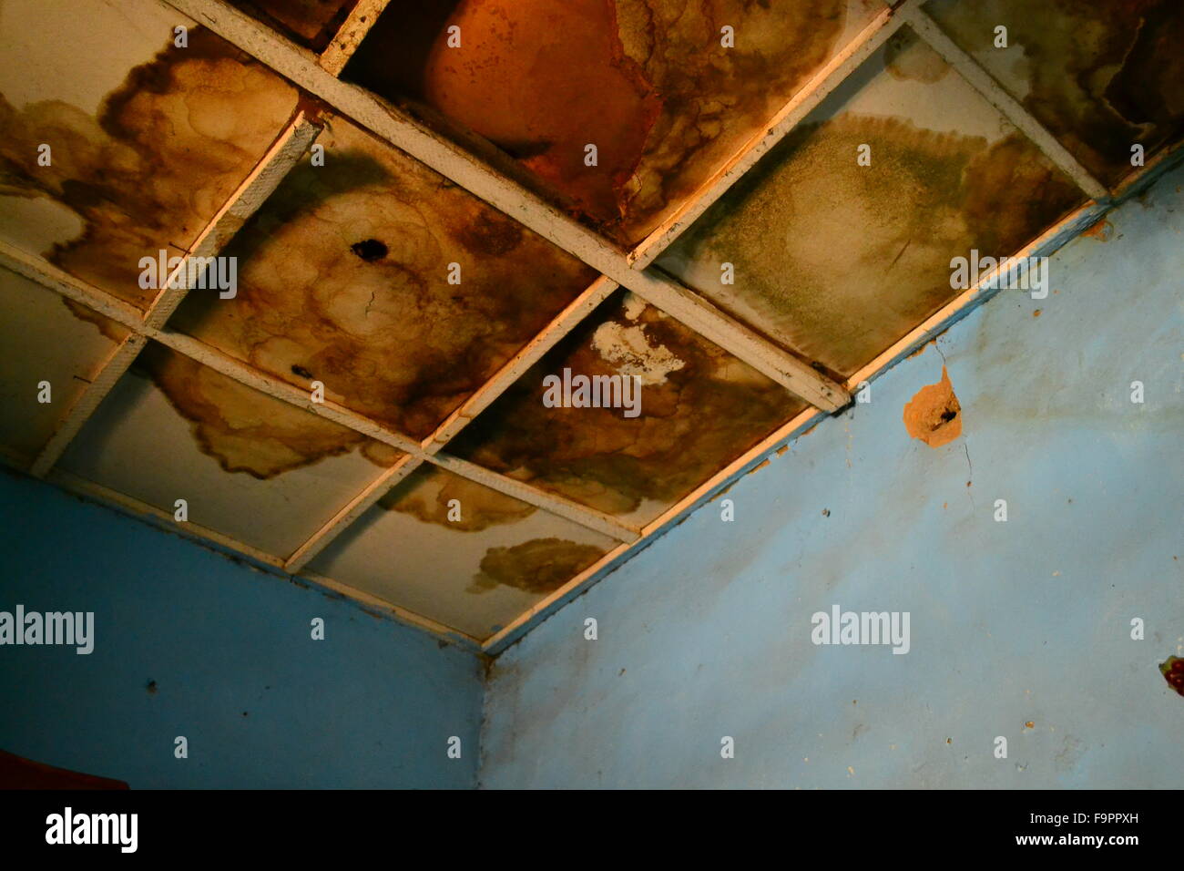 Water damage ceiling hi-res stock photography and images - Alamy