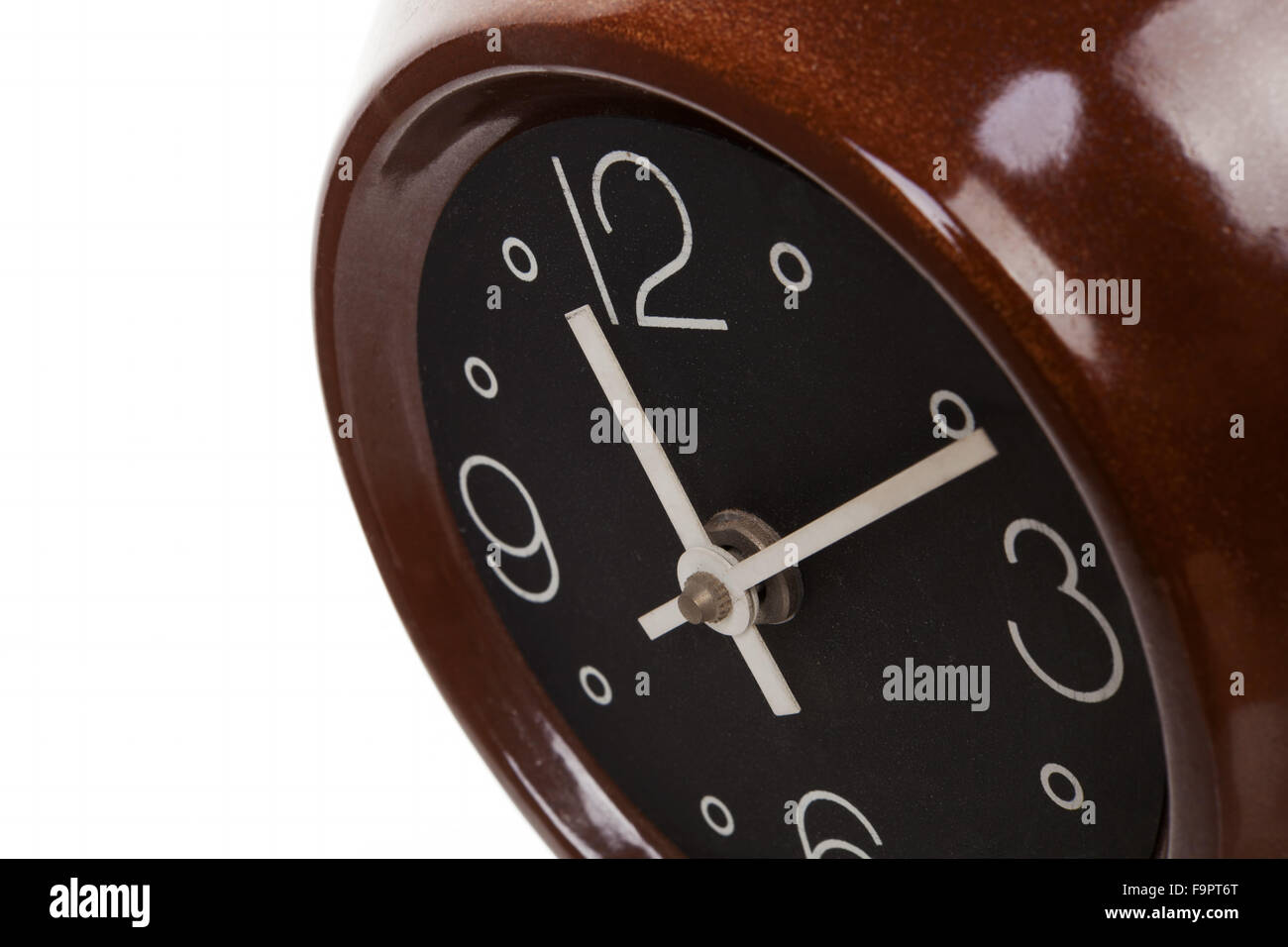 Retro clock hi-res stock photography and images - Alamy