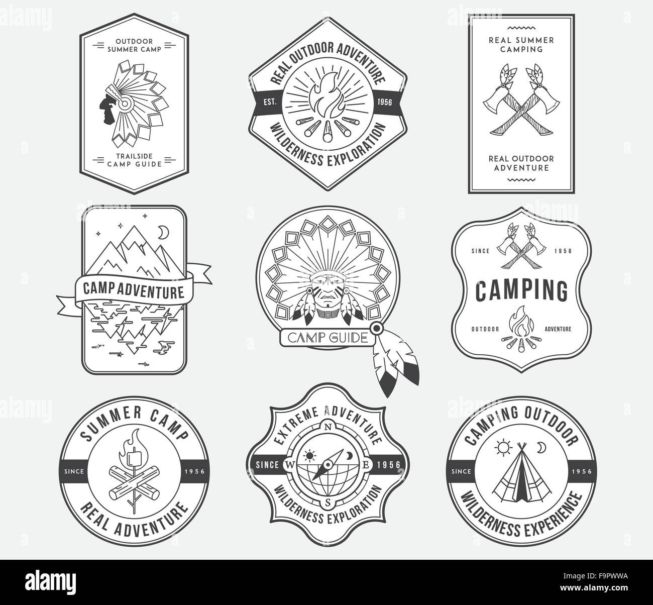 Exploration vector badges and labels for any use Stock Vector Image ...