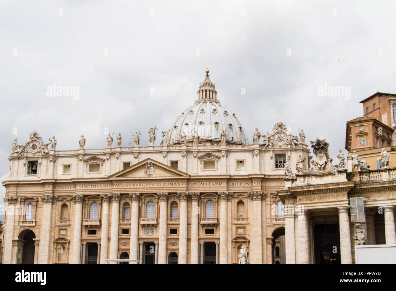 Basilica di San Pietro, Rome Italy Stock Photo - Alamy