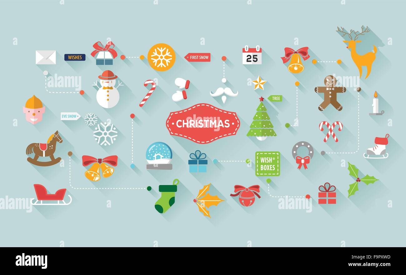 Christmas balls heart Stock Vector Images - Alamy