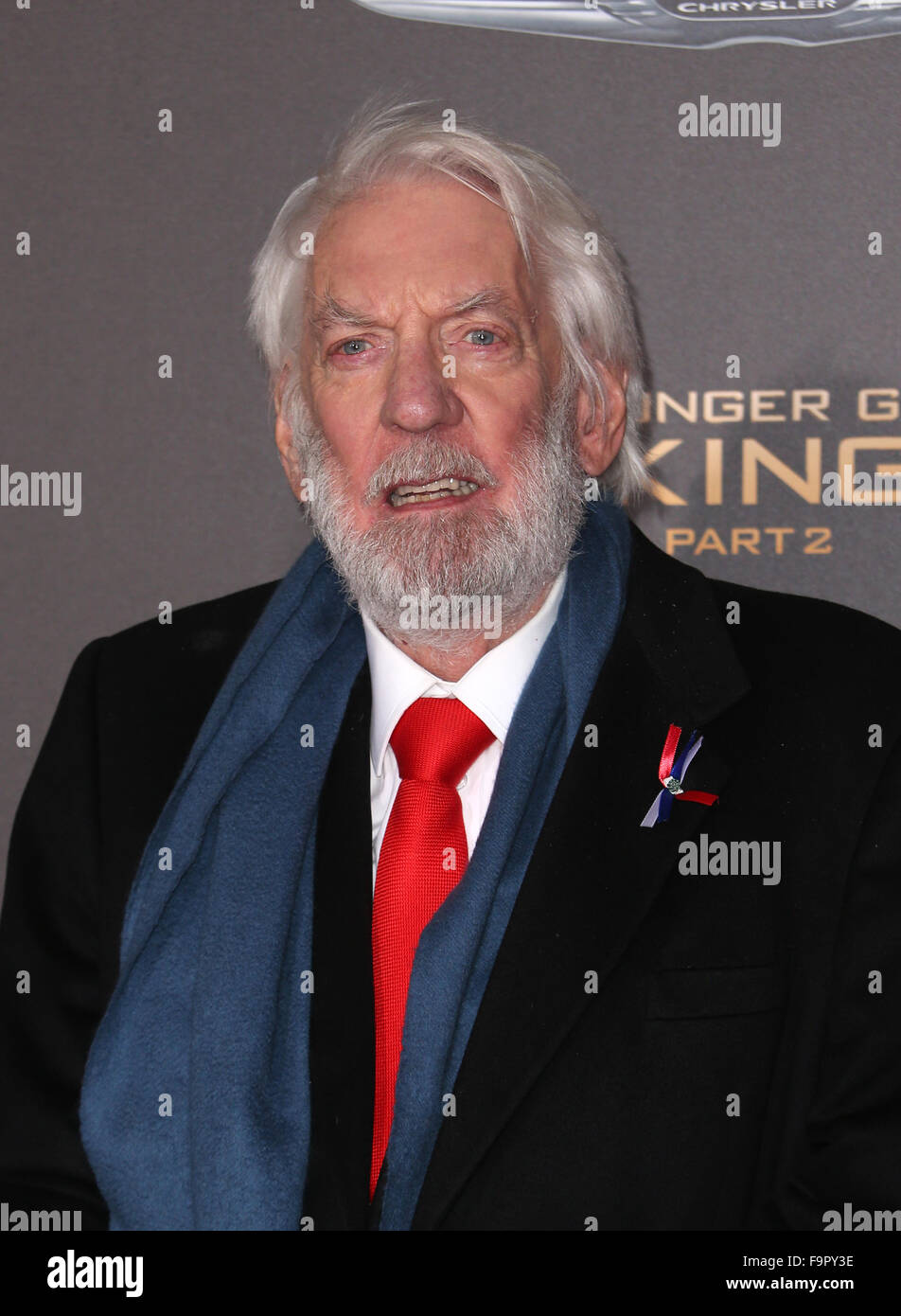 LA Premiere of THE HUNGER GAMES: MOCKINGJAY – PART 2 Featuring: Donald ...