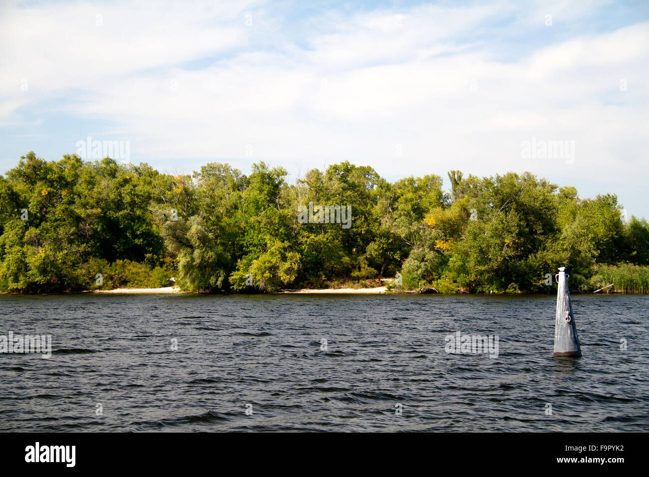 Dnipro river coast in Ukraine Stock Photo - Alamy