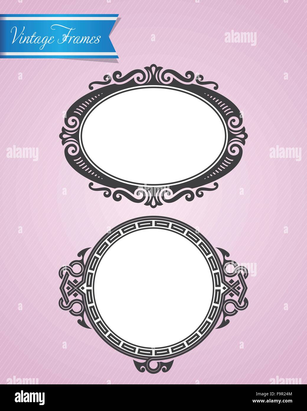 Original vintage frames from victorian time Stock Vector Image & Art ...