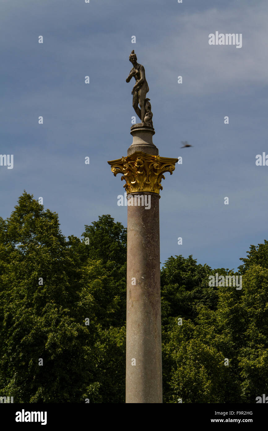 Statue At Schloss Sans Souci Stock Photo - Alamy