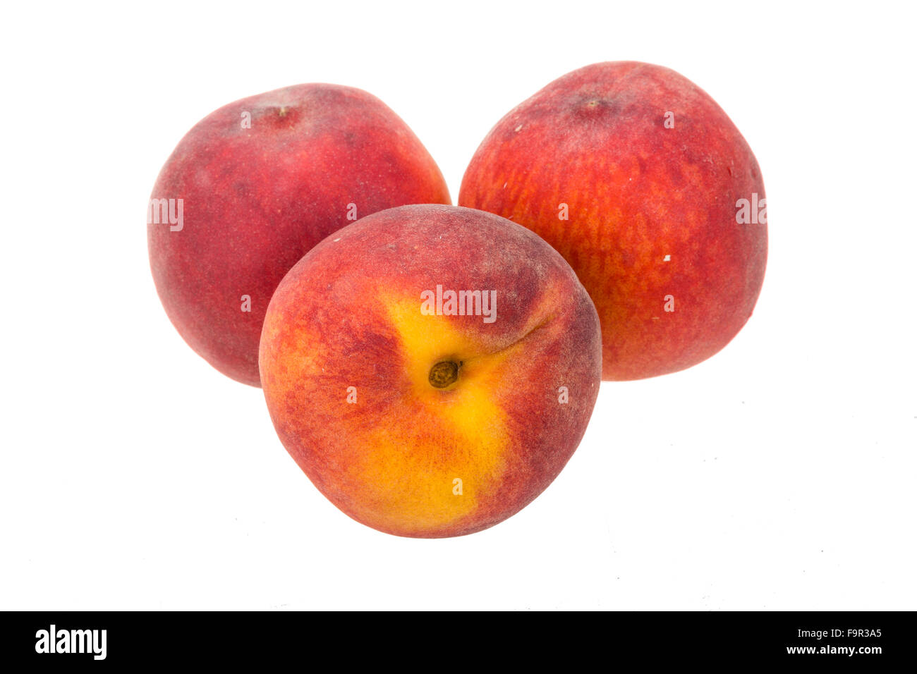 Ripe Peach studio macro shoot isolated Stock Photo - Alamy